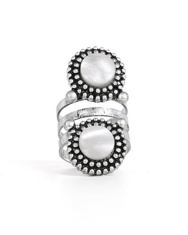 Cowgirl Confetti Shell Collector Ring