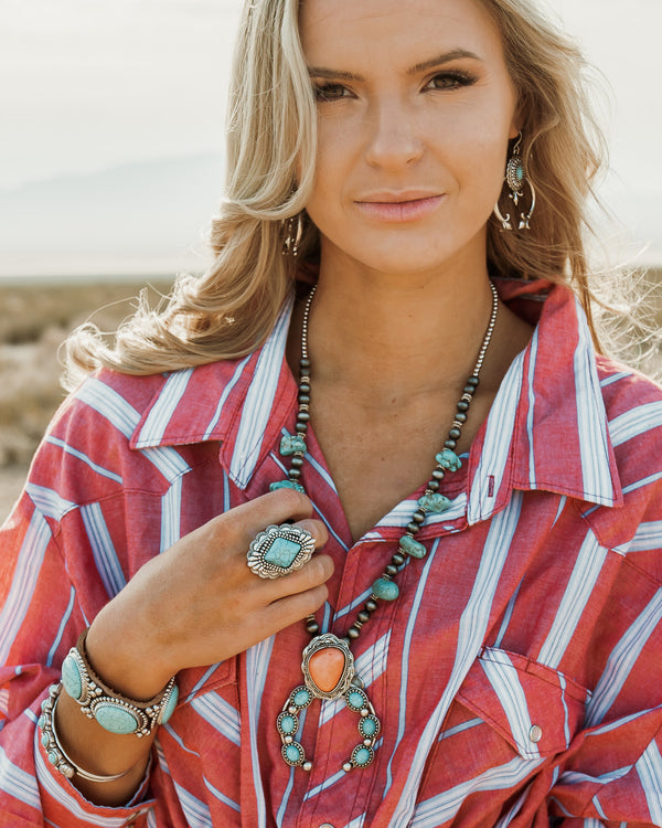 Cowgirl Confetti Stepping Stones Cuff